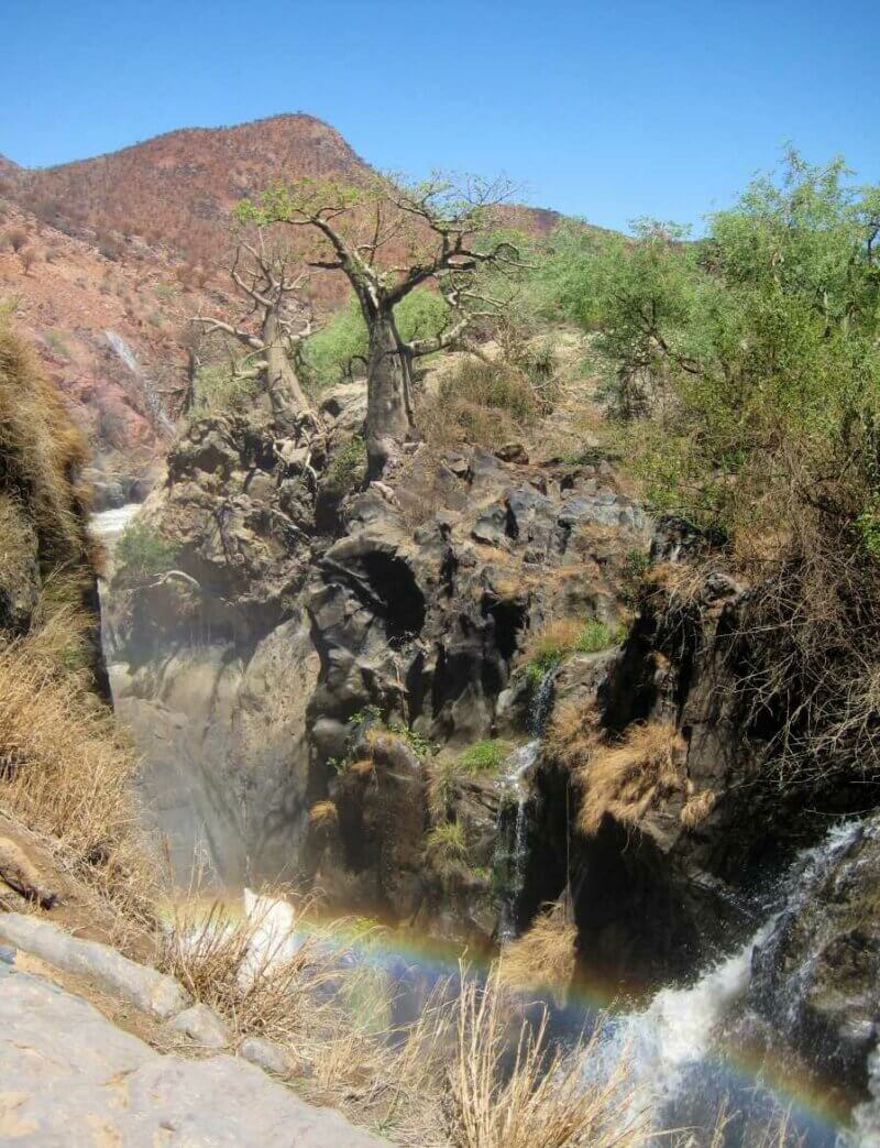 Epupa Fälle - märchenhafte Wasserspiele am Ende der Welt
