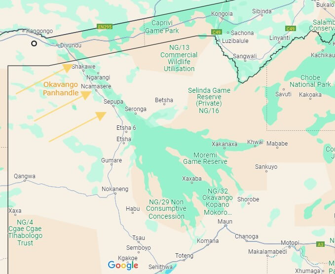Ausflug ans Okavango Delta - günstige Alternative ohne zu fliegen